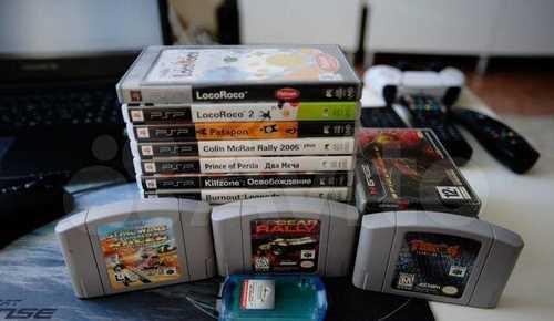 Игры PSP, xbox, WII, Ngage, GameCube,N64