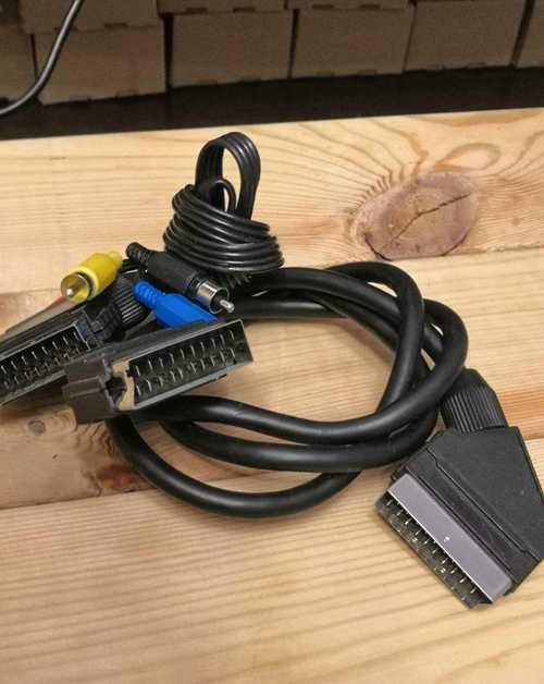 Кабель scart RCA