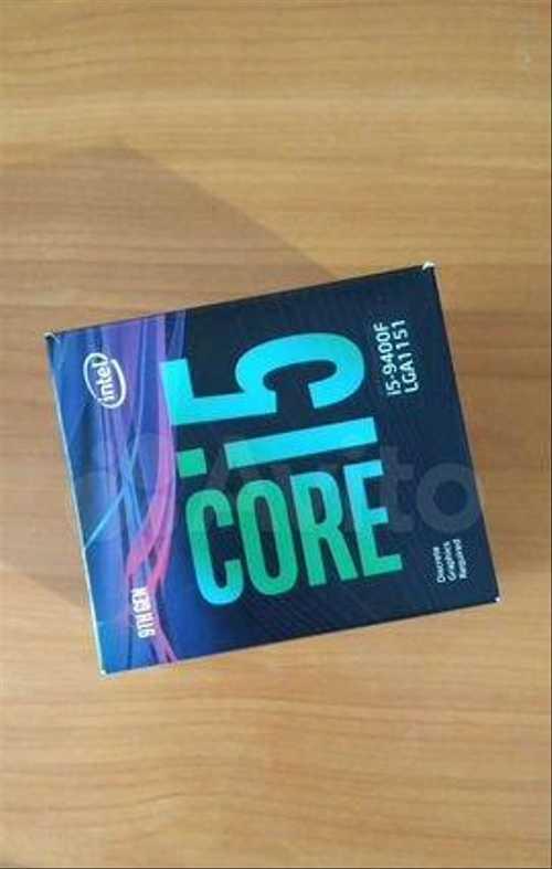 I5 9400f BOX Новый