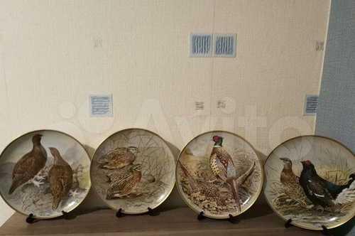 Керамические тарелки Птицы Мира Лимож