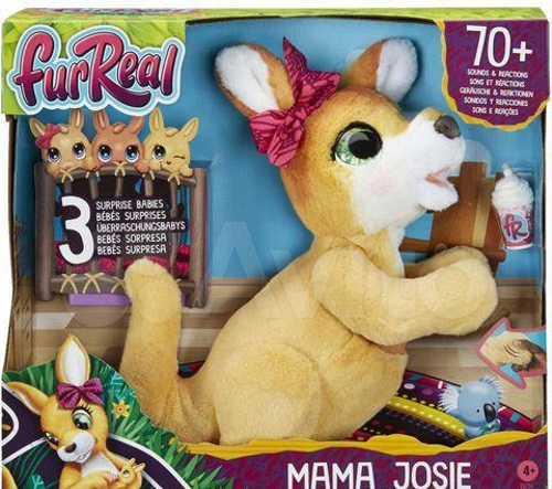 Интерактивная игрушка Hasbro FurReal Friends Набор Кенгуру Джози и ее малыши E67245L0