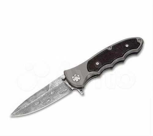 Нож Boker 110127DAM Leopard Damast III