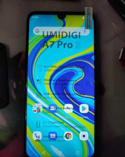 Новый Umidigi A7 Pro 4/64gb