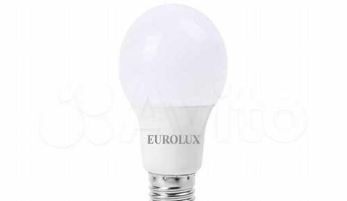 Лампа светодиодная LL-E-A60-15W-230-4K-E27 (груша, 15Вт, нейтр., Е27), Eurolux
