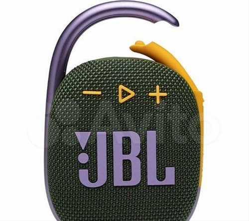 Портативная bluetooth-колонка JBL Clip 4 Green