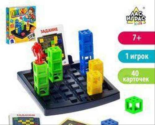 Настольная игра-головоломка с карточками «Паркур»