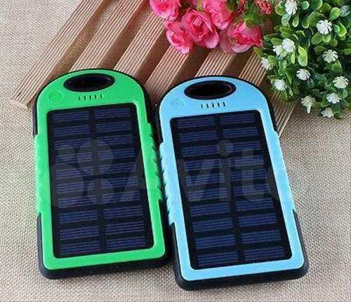 Power bank на солнечных батареях solar charger