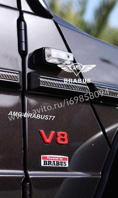Карбон молдинги без надписи Mercedes G class W463