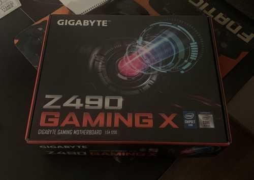 Мат.плата Gigabyte Z490 Gaming X+Core i-5 10400f