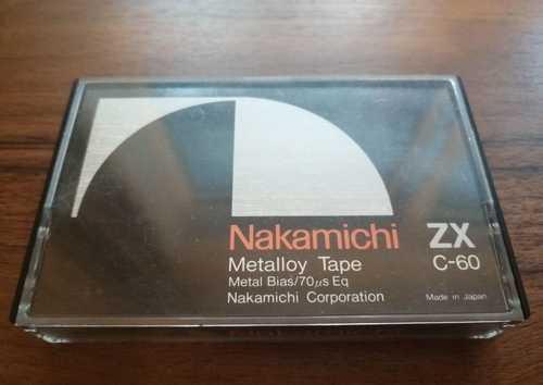 Редкая аудиокассета Nakamichi ZX C-60