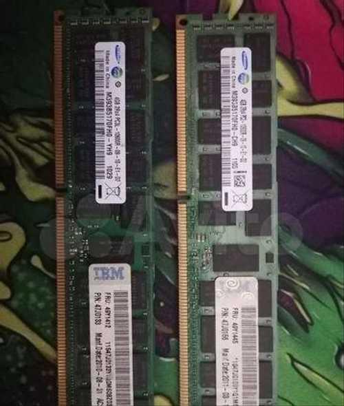 Серверная ram Samsung ddr3 4x2