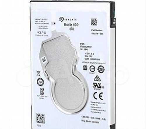 Жесткий диск NBook HDD 2.5" 2Tb, SATA-III, Seagate, 128Mb, 5400rpm, Mobile HDD ST2000LM007