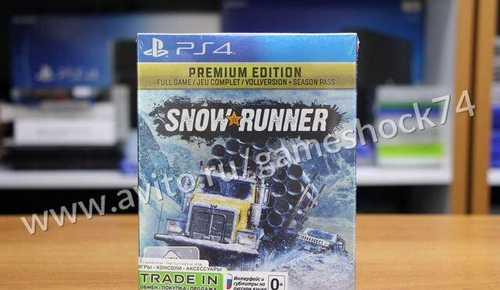 SnowRunner - Premium Edition - PS4 Новый диск