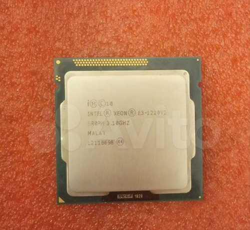 Процессор xeon e3 1220v2 аналог i5 3450 LGA 1155