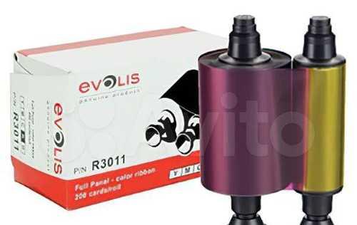 Evolis R3011, полноцветная лента ymcko