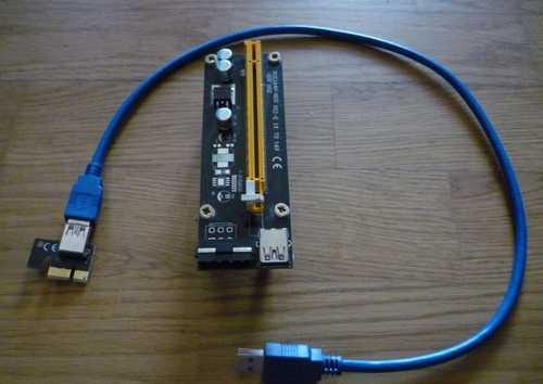 USB Riser (PCI-Ex1M - PCI-Ex16F) Espada epciekit02