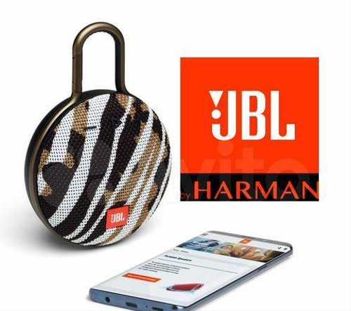 Аудиоколонка JBL Clip 3 Black Star новая оригинал