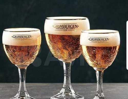 Пивной бокал Grimbergen 0,5л