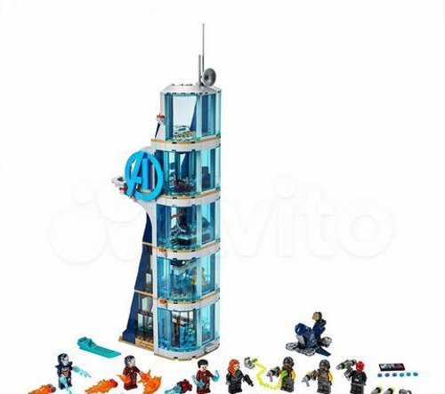 Конструктор Lego Super Heroes, Битва за башню Мстителей (76166)