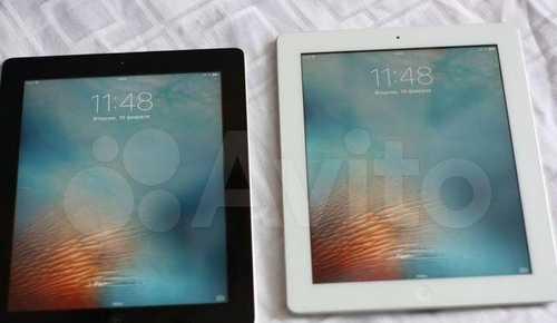 2шт, Apple iPad 2,оба 32gb, wifi