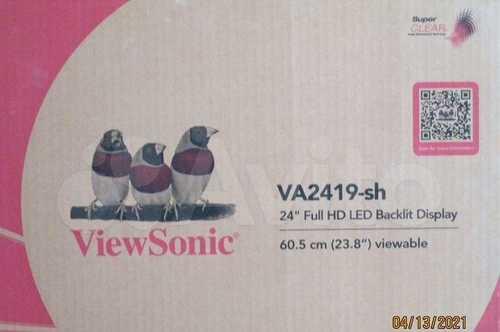 Монитор viewsonic VA2419sh