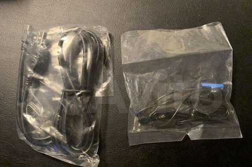 PS 4 гарнитура и usb провод, комплект из коробки