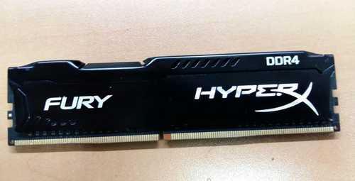 Kingston HyperX fury Black Series 4 GB DDR 4