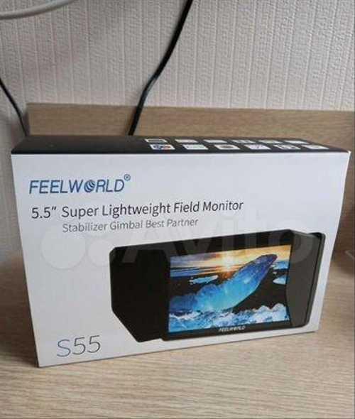 Накамерный монитор Feelworld s55