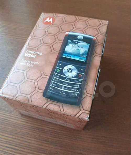 Коробка от телефона Motorola w208