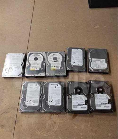 Жёсткие диски 80,160,250 GB. IDE,SAS,SATA