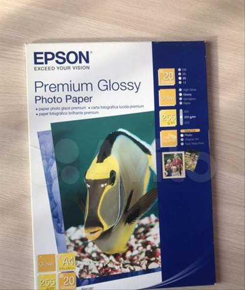 Epson Premium Semigloss. Бумага Эпсон Формат 3:4.