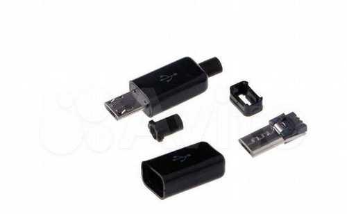 Разъем micro USB штекер