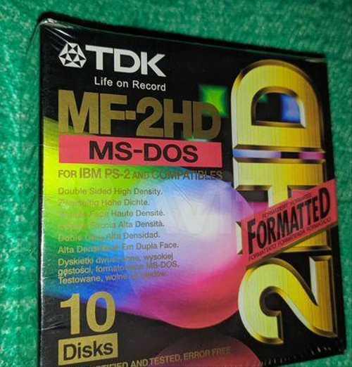 Дискеты TDK MF-2HD 3,5"