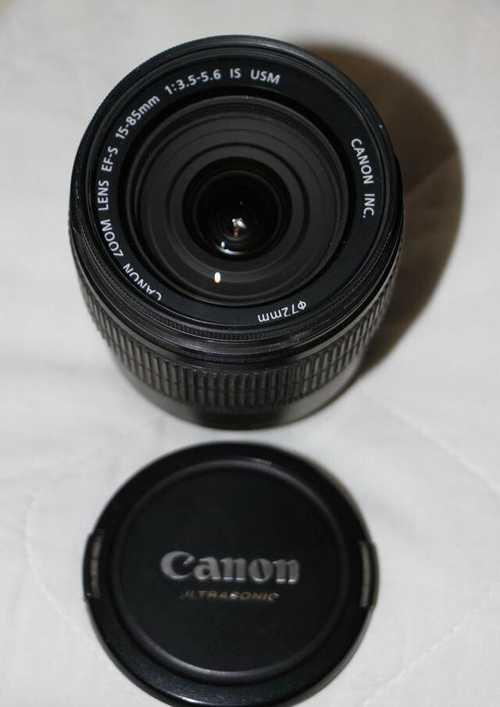 Объектив Canon EF-S 15-85mm IS USM