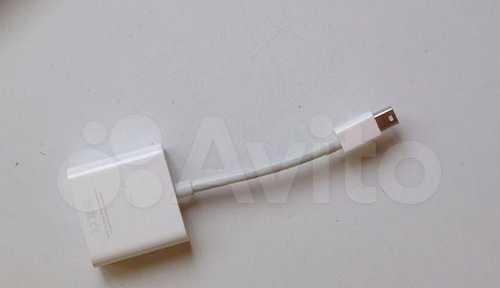 Адаптер Apple A1305, MiniDisplayPort на DVI