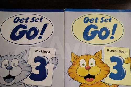 Рабочая тетрадь и учебник Get Set Go 3