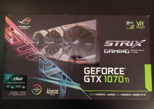 Видеокарта Asus ROG Strix GeForce GTX 1070 Ti