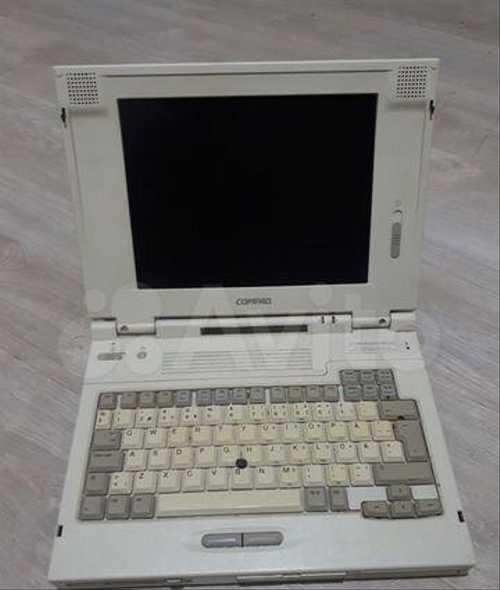 Древний ноутбук HP compaq lte 5100