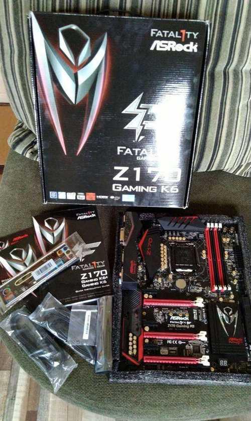 Материнская плата ASRock Fatal1ty z170 Gaming K6