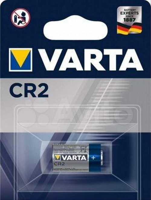 Батарейка Varta CR2 литиевая 2 шт