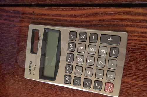 Калькулятор casio sl-300v