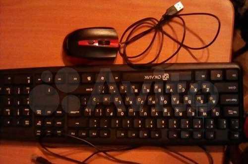 Набор клавиатура + мышка проводные для пк