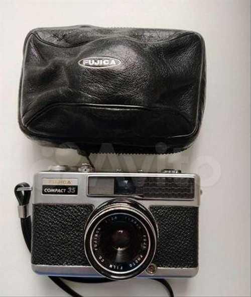 Плёночный фотоаппарат Fujica compact 35