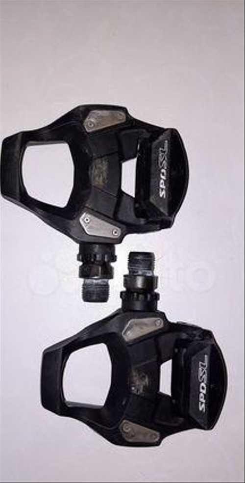 Педали Shimano RS500, SPD-SL, с шипами SH11