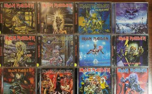 Сд CD группы iron maiden