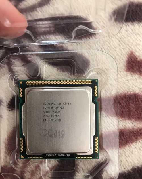 Процессор intel xenon x3448 2,5 ггц