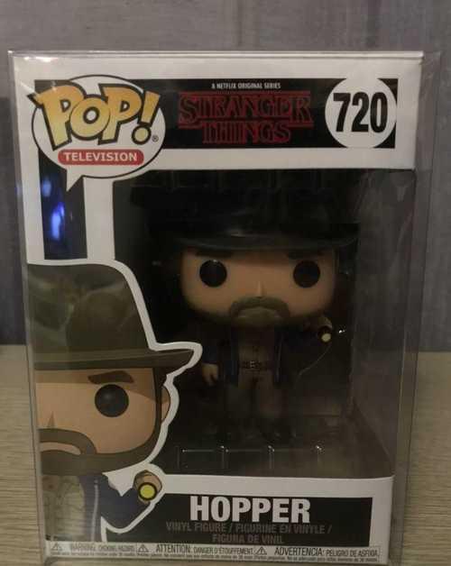 Funko POP Stranger Things Hopper with Flashlight