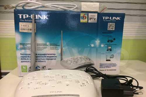 Модем adsl2+ TP-link