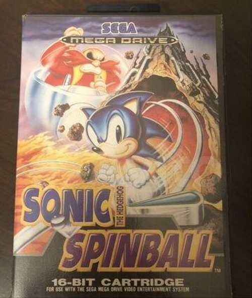 Sonic Spinball Mega Drive PAL