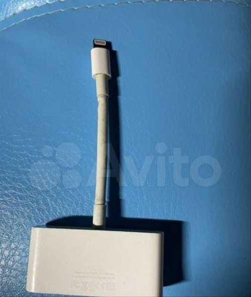Адаптер Apple Lightning to VGA Adapter A1439